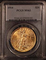 Rare Coins Currency US Coin Dealer Buying Selling: $20 Gold