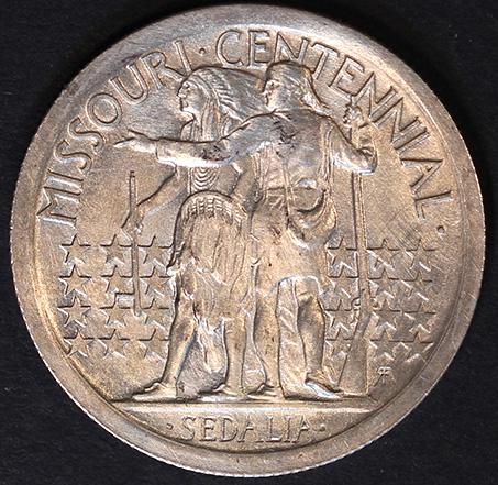Collectors Corner - 1921 50C Missouri MS60 - #64888038