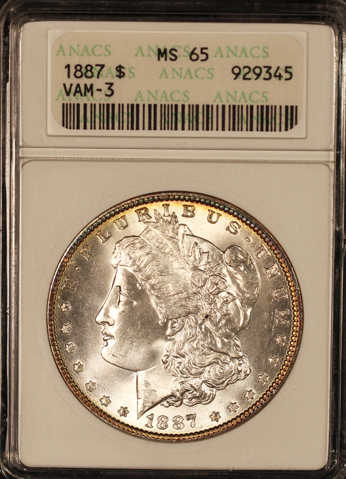 Rare Coins Currency US Coin Dealer Buying Selling: Morgan 1887